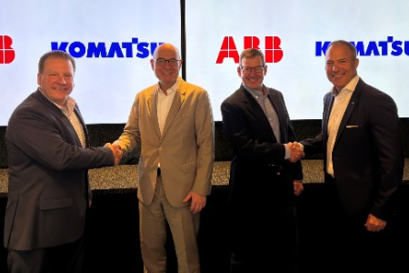 ABB and Komatsu to collaborate on electrification platform | Global Mining Review